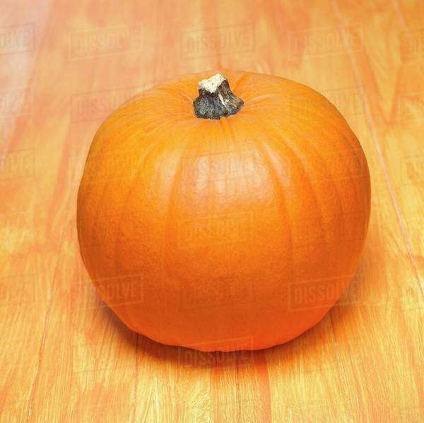 An orange pumpkin - Royalty-free Stock Photo | Dissolve