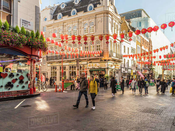 Chinatown, Soho, London, England, United Kingdom, Europe - Stock Photo - Dissolve