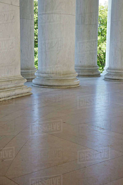 USA, Washington DC, monuments. - Stock Photo - Dissolve