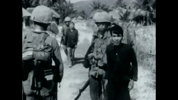 A 1960's military film on the Vietnam War - HD Royalty-free Stock Video ...