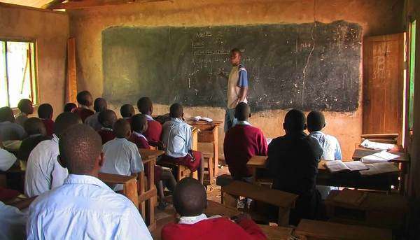 Children learning in a classroom in Africa. - 720p Royalty-free Stock ...