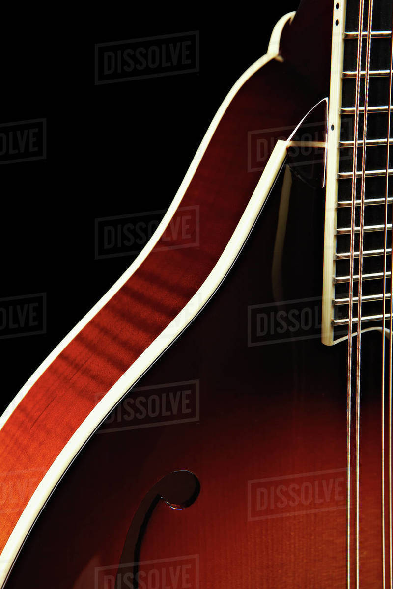 Close-up of mandolin - Stock Photo - Dissolve