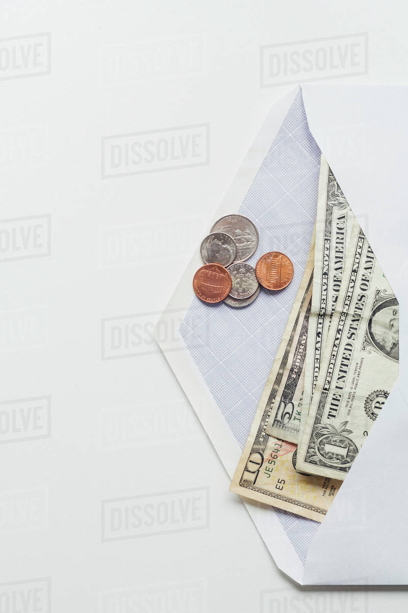 Money in envelope - Royalty-free Stock Photo | Dissolve