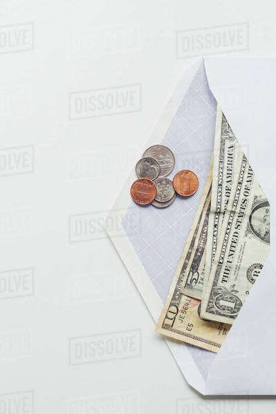Money in envelope - Royalty-free Stock Photo | Dissolve
