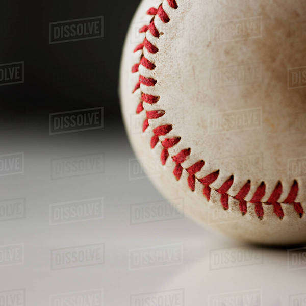 Close-up of baseball ball, studio shot - Royalty-free Stock Photo ...