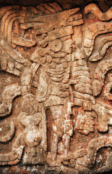 Mayan carvings - Royalty-free Stock Photo | Dissolve