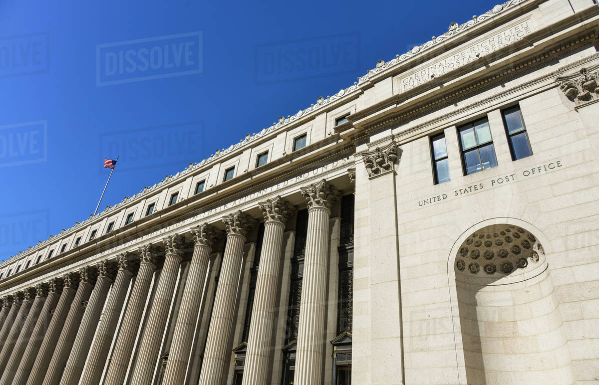 American post office building - Royalty-free Stock Photo | Dissolve