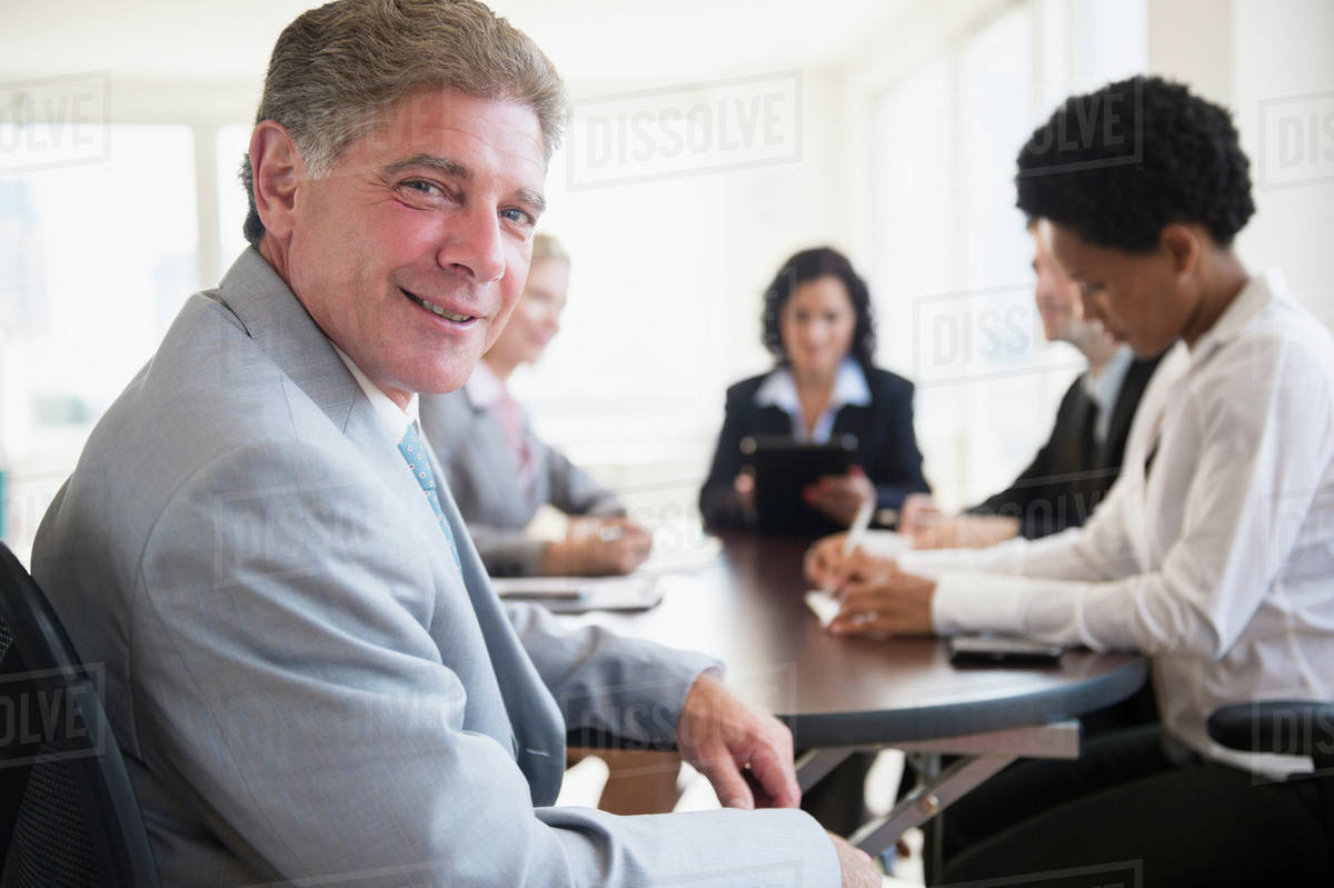 Portrait of office worker - Royalty-free Stock Photo | Dissolve