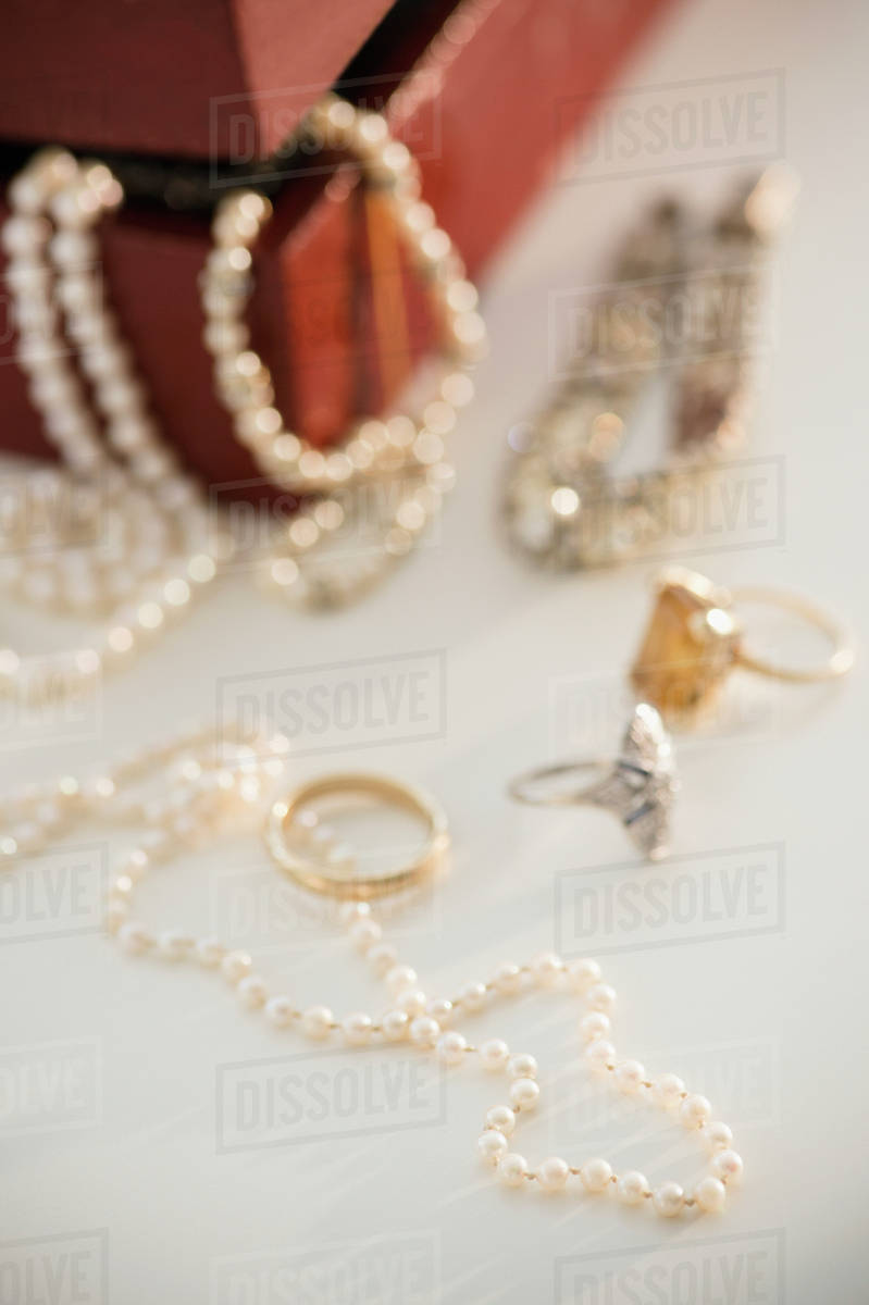 Studio shot of jewelry - Royalty-free Stock Photo | Dissolve