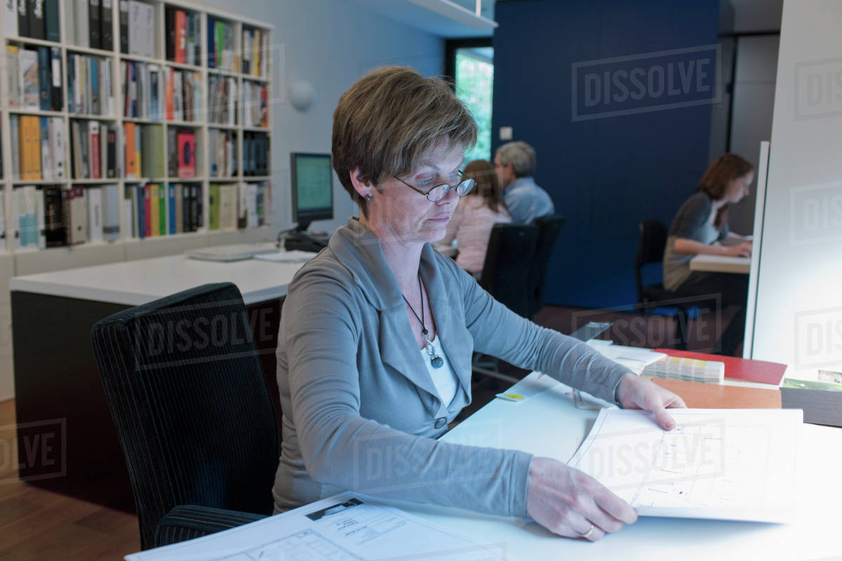 Employees of design agency at work - Stock Photo - Dissolve