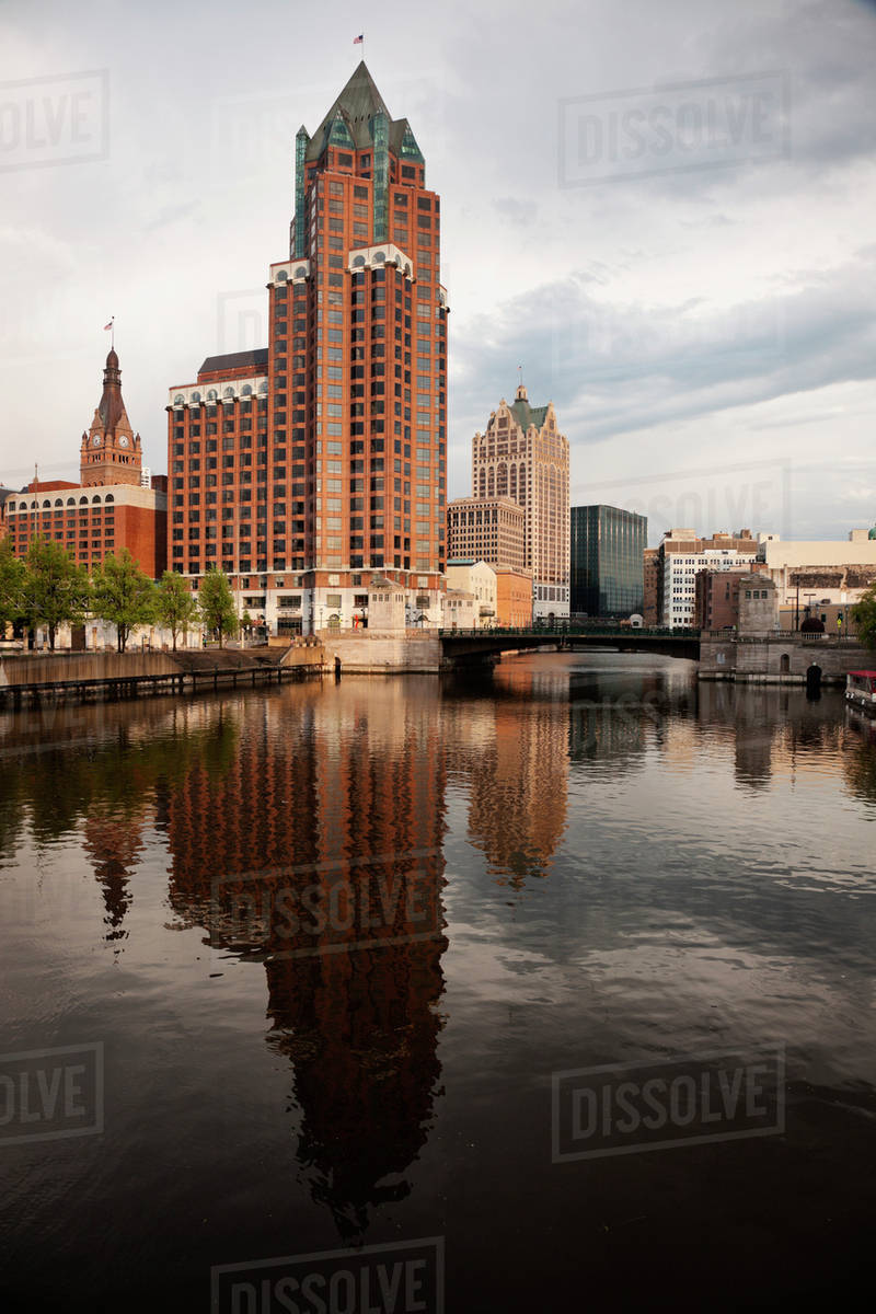 Milwaukee after heavy storm - Stock Photo - Dissolve
