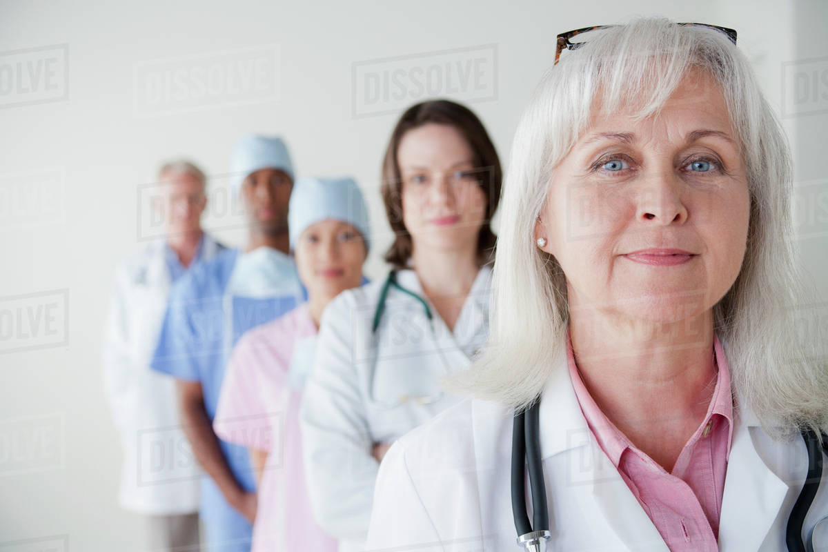 Five doctors - Royalty-free Stock Photo | Dissolve