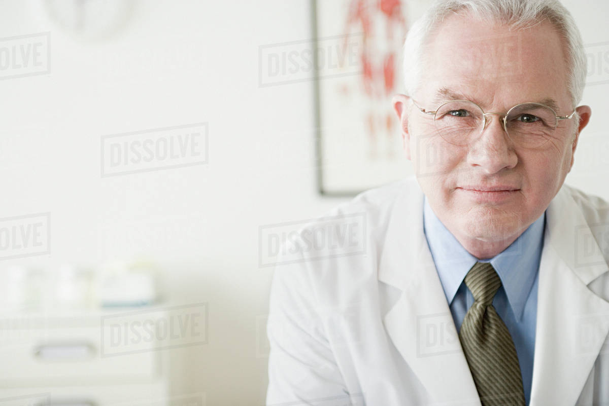 Portrait of male doctor - Stock Photo - Dissolve