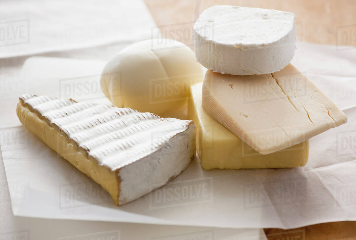 Close up of selection of cheese - Royalty-free Stock Photo | Dissolve