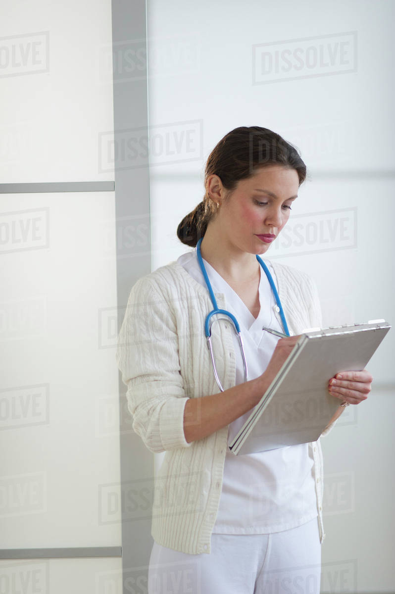 Portrait of nurse - Royalty-free Stock Photo | Dissolve