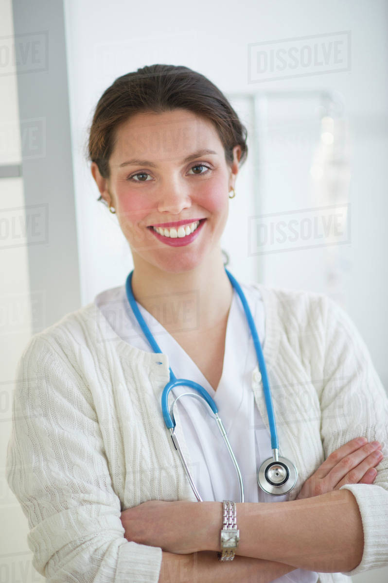 Portrait of nurse - Stock Photo - Dissolve