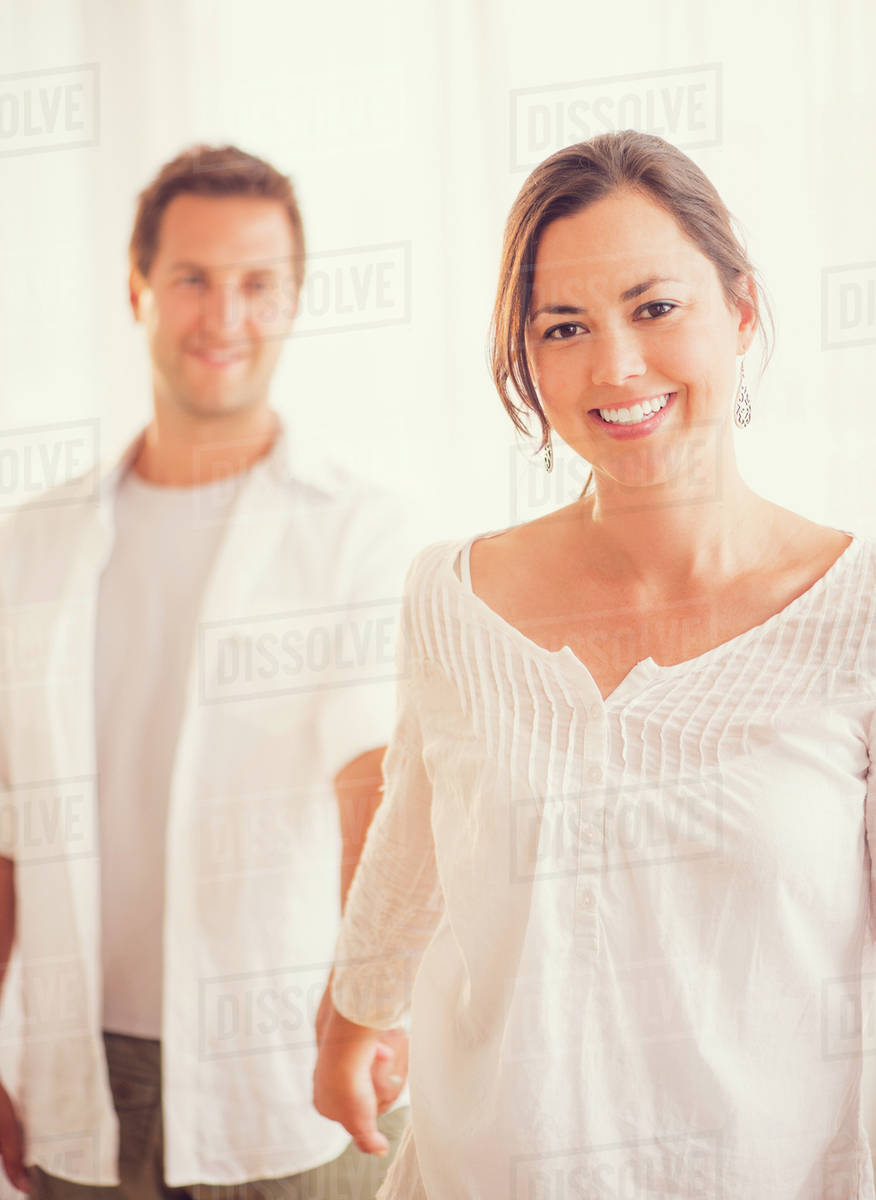 Portrait of happy couple - Royalty-free Stock Photo | Dissolve