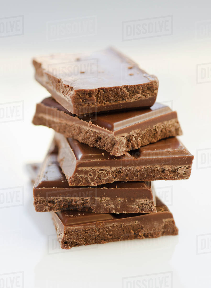 Studio shot of chocolate - Royalty-free Stock Photo | Dissolve