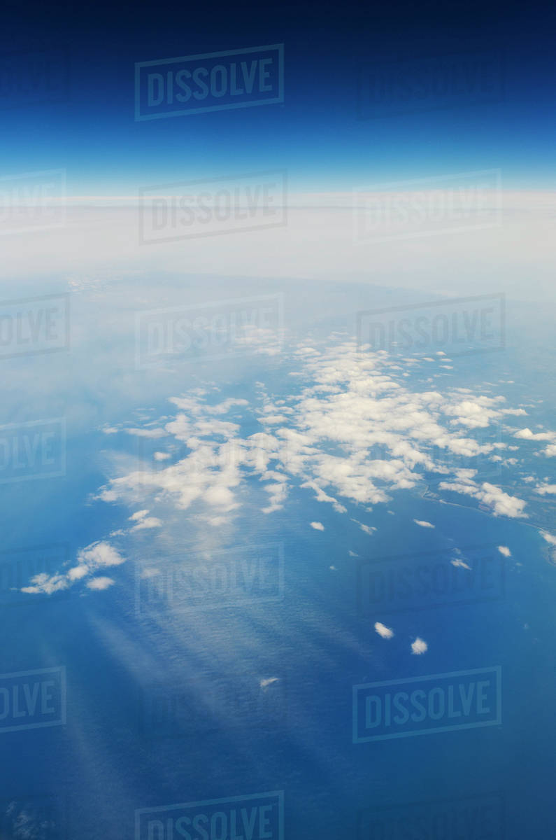 High altitude photo of Earth - Royalty-free Stock Photo | Dissolve