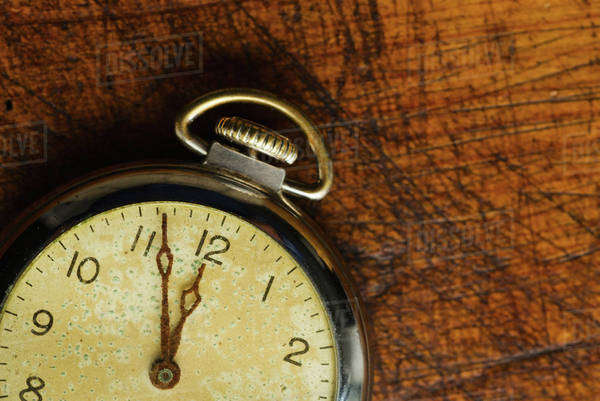 Old-fashioned pocket watch, studio shot - Royalty-free Stock Photo ...