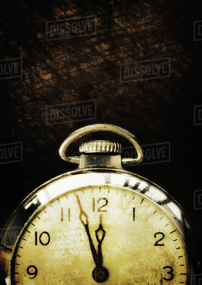 Old-fashioned pocket watch, studio shot - Royalty-free Stock Photo ...