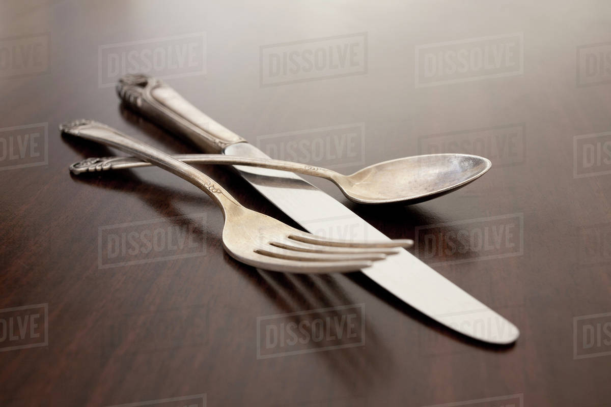Studio shot of cutlery - Royalty-free Stock Photo | Dissolve
