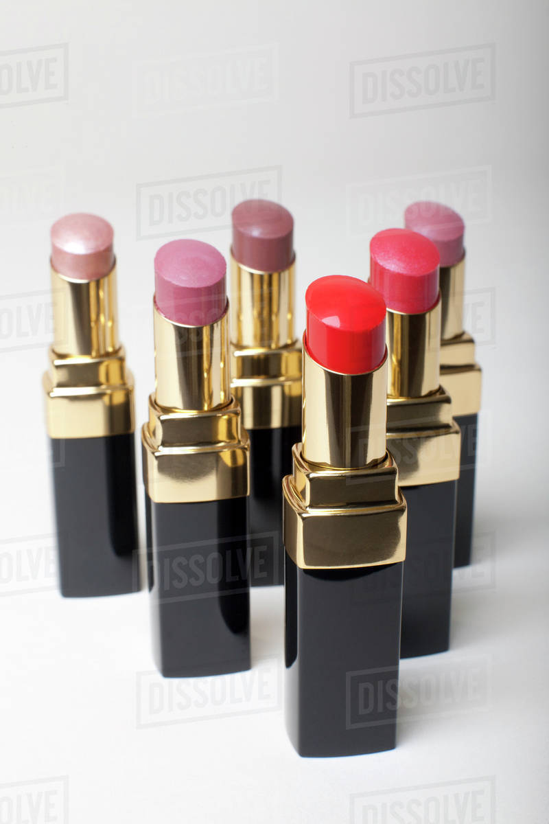 Studio shot of lipsticks - Royalty-free Stock Photo | Dissolve