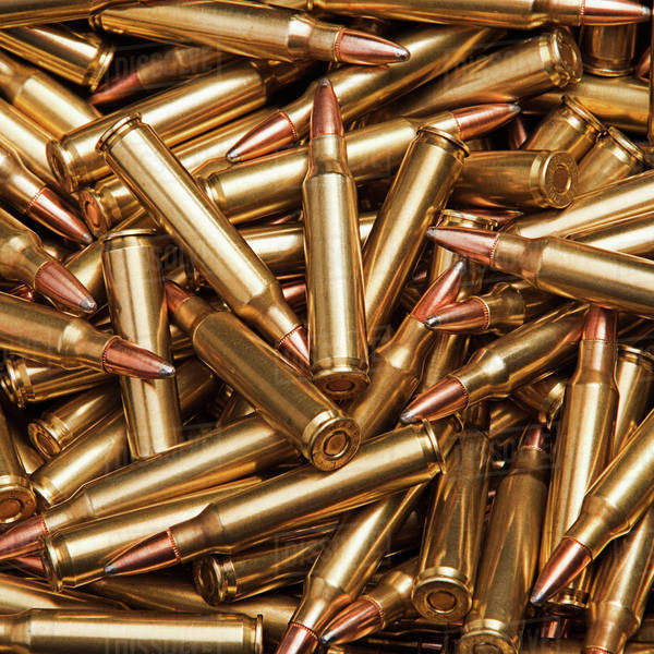 Pile of bullets - Stock Photo - Dissolve