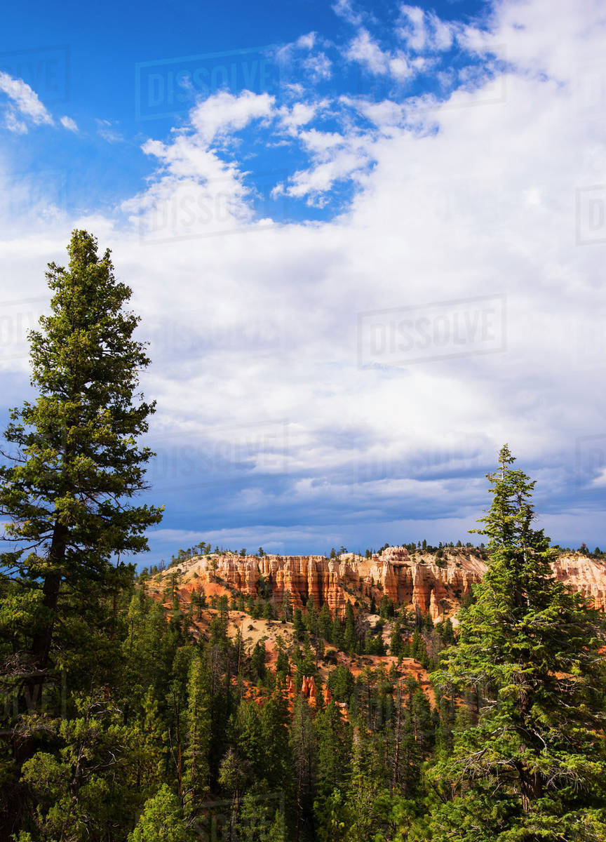 Landscape with rock formation - Stock Photo - Dissolve
