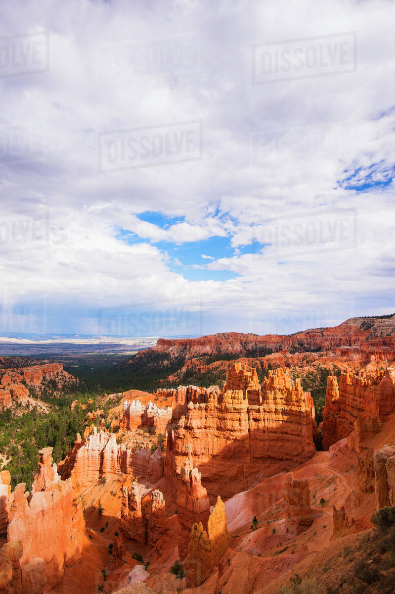 Landscape with rock formation - Royalty-free Stock Photo | Dissolve