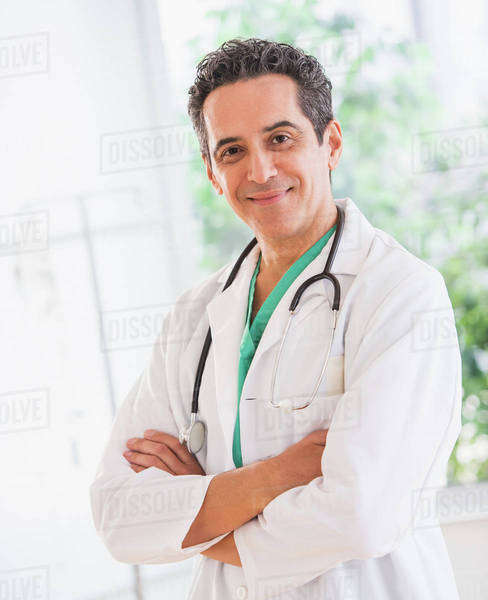 Portrait of doctor - Royalty-free Stock Photo | Dissolve