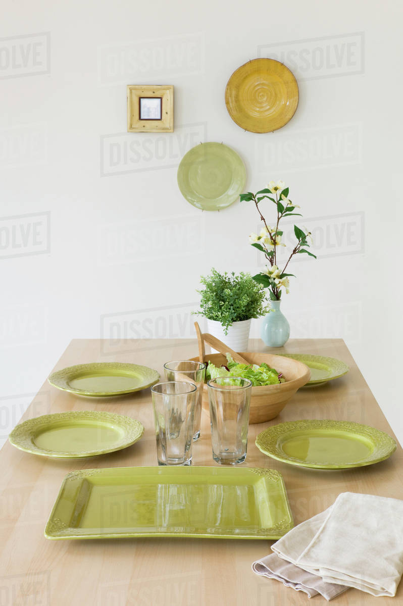 Table set for dinner - Stock Photo - Dissolve