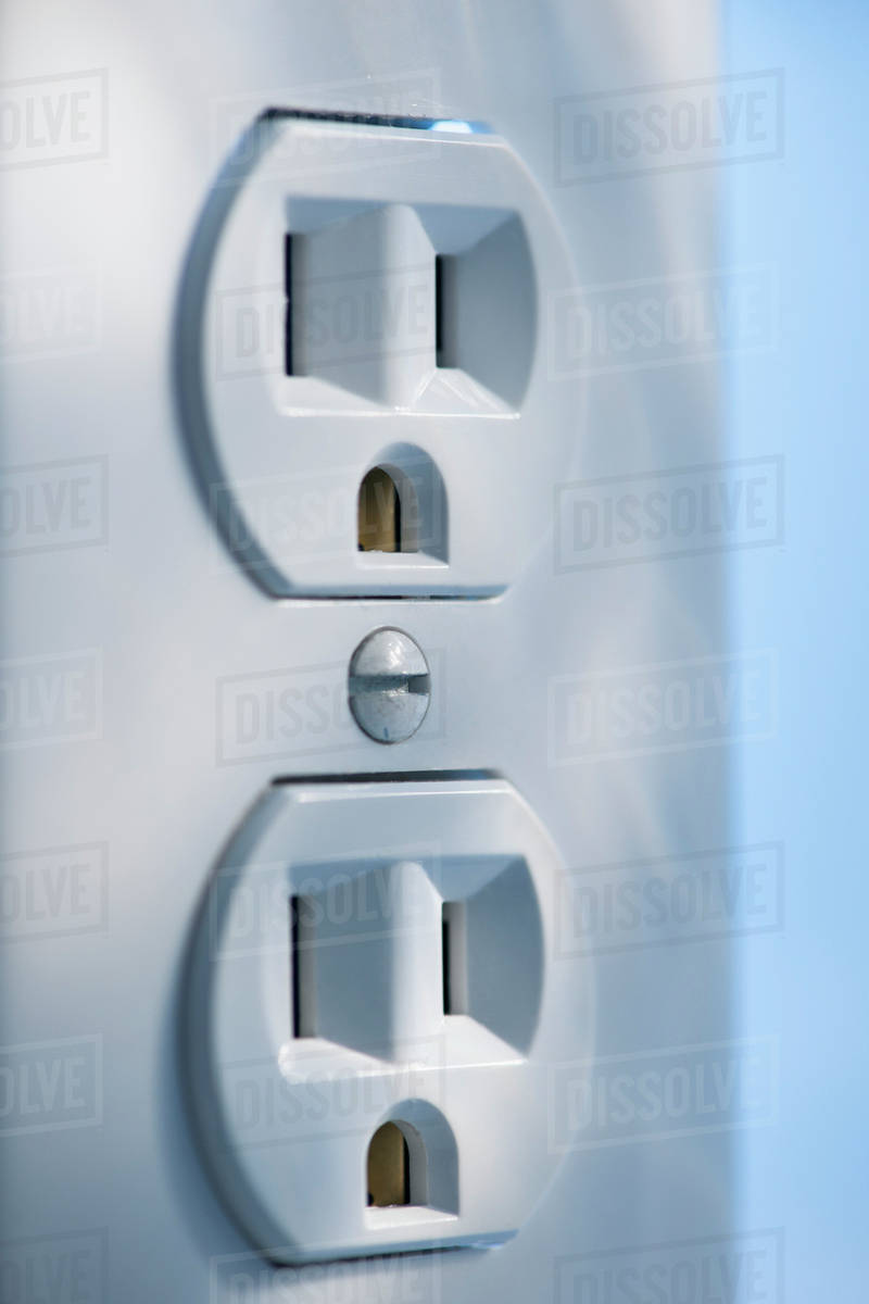 Electrical outlet - Stock Photo - Dissolve