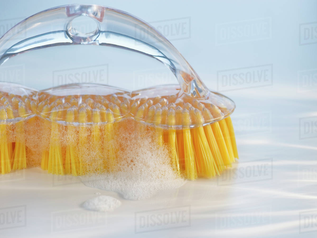 Cleaning brush - Royalty-free Stock Photo | Dissolve