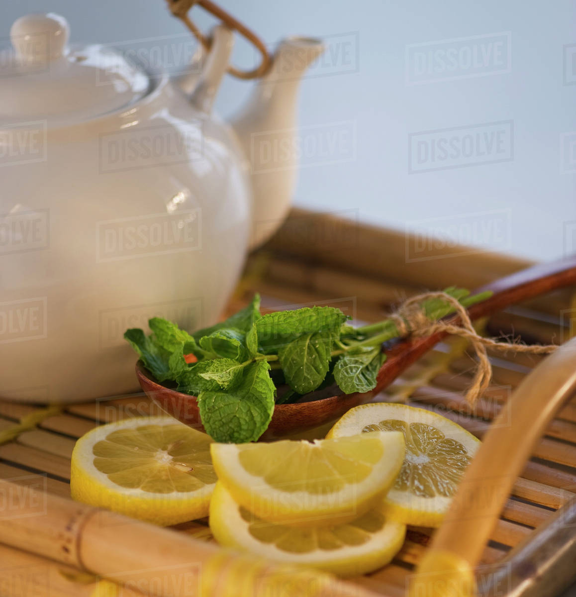 Tea tray - Royalty-free Stock Photo | Dissolve