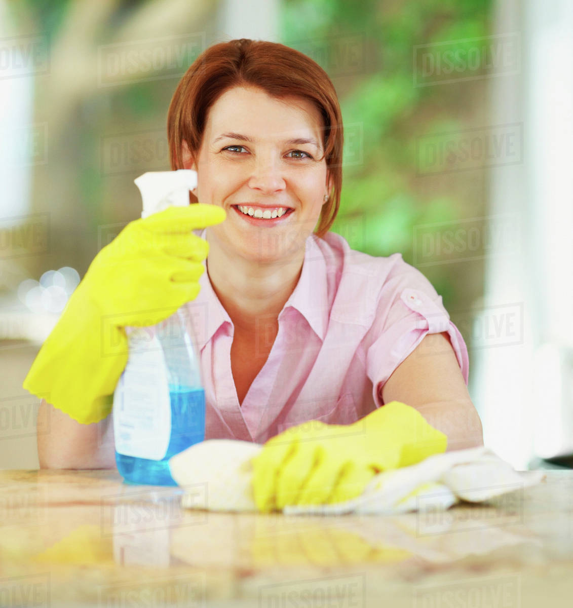 Woman housecleaning - Royalty-free Stock Photo | Dissolve