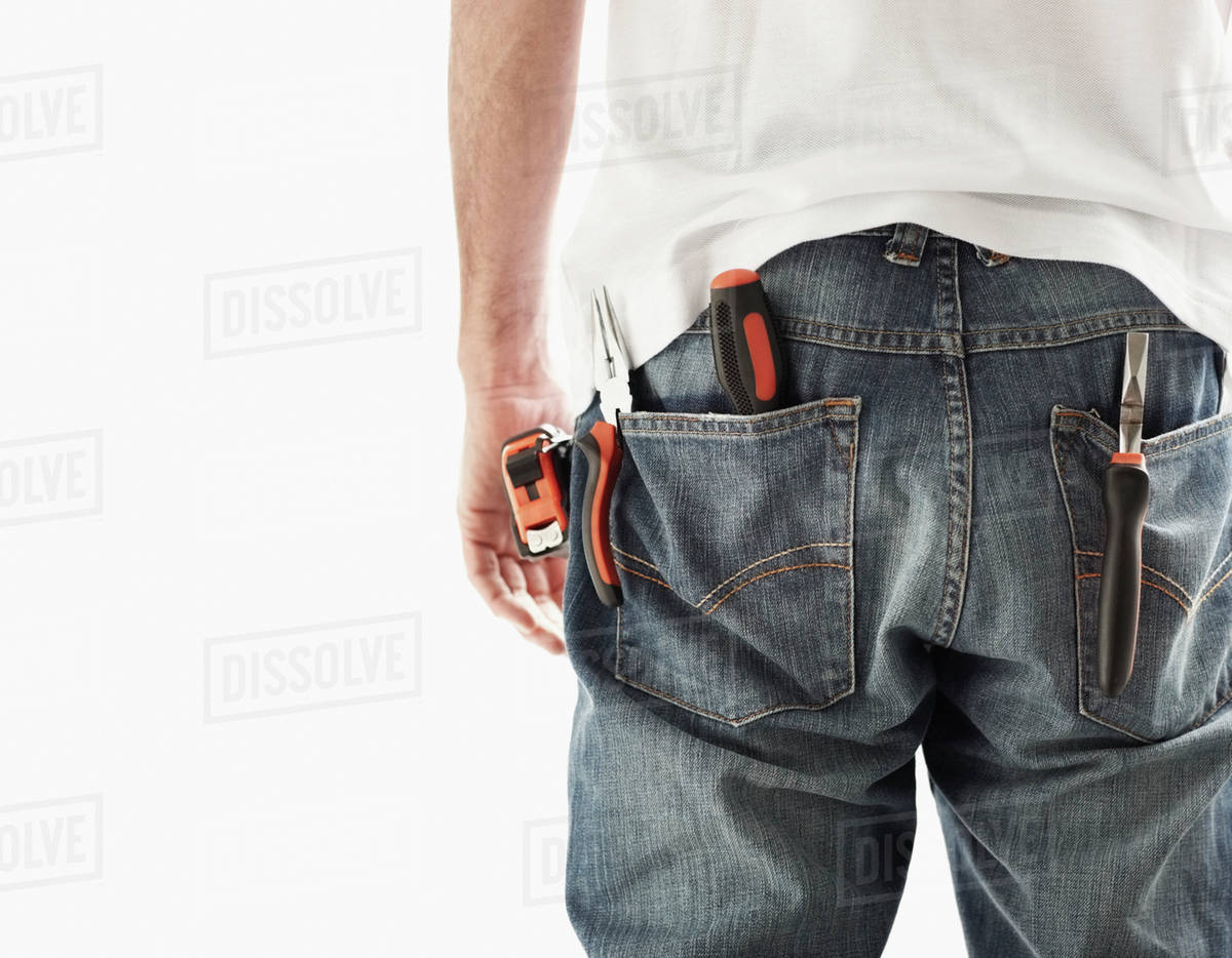 Tools in pockets - Stock Photo - Dissolve