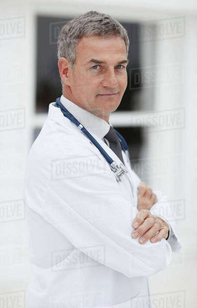 Portrait of a doctor - Royalty-free Stock Photo | Dissolve