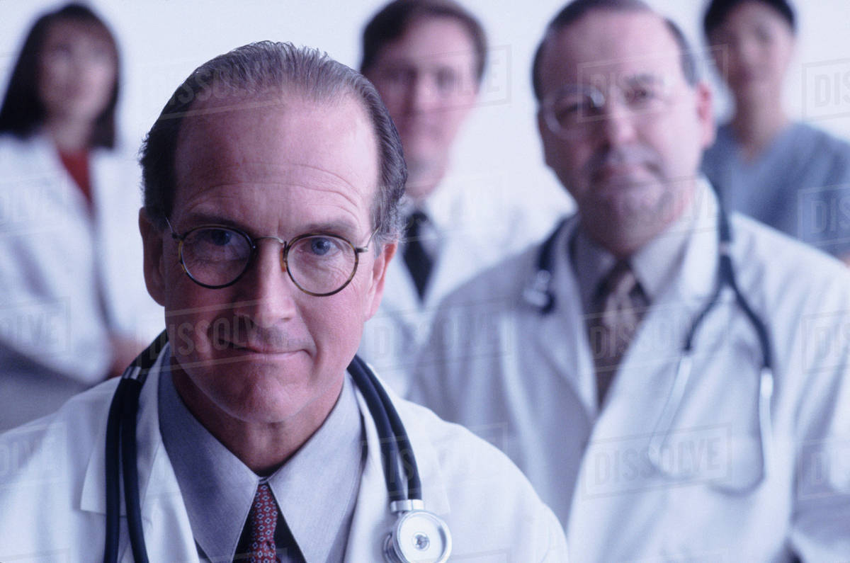 Portrait of healthcare workers - Stock Photo - Dissolve