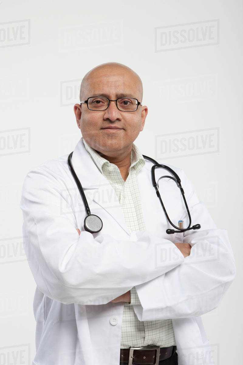 Portrait of a doctor - Royalty-free Stock Photo | Dissolve