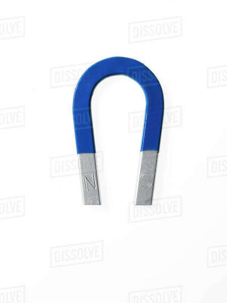 Blue magnet - Royalty-free Stock Photo | Dissolve