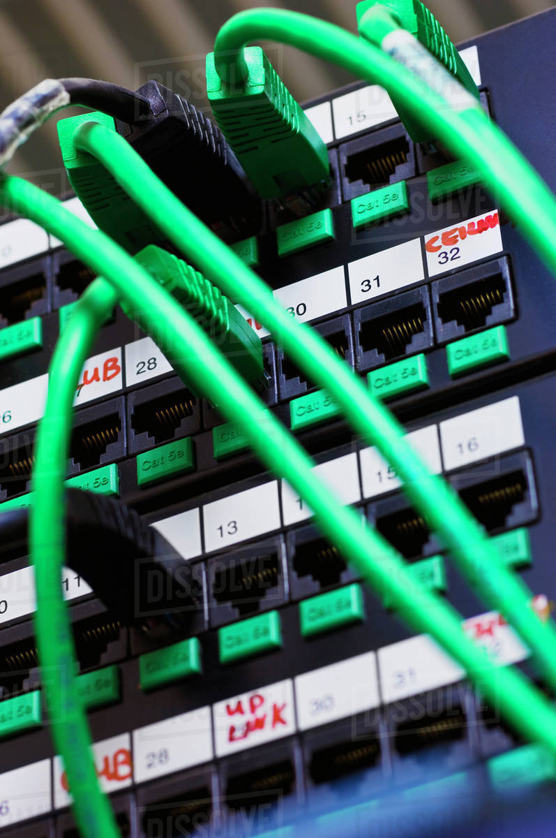 Network cables - Royalty-free Stock Photo | Dissolve