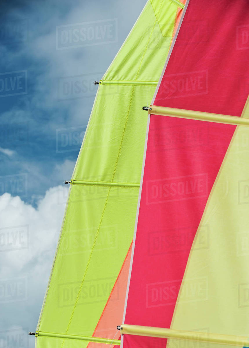 Colorful boat sails - Royalty-free Stock Photo | Dissolve