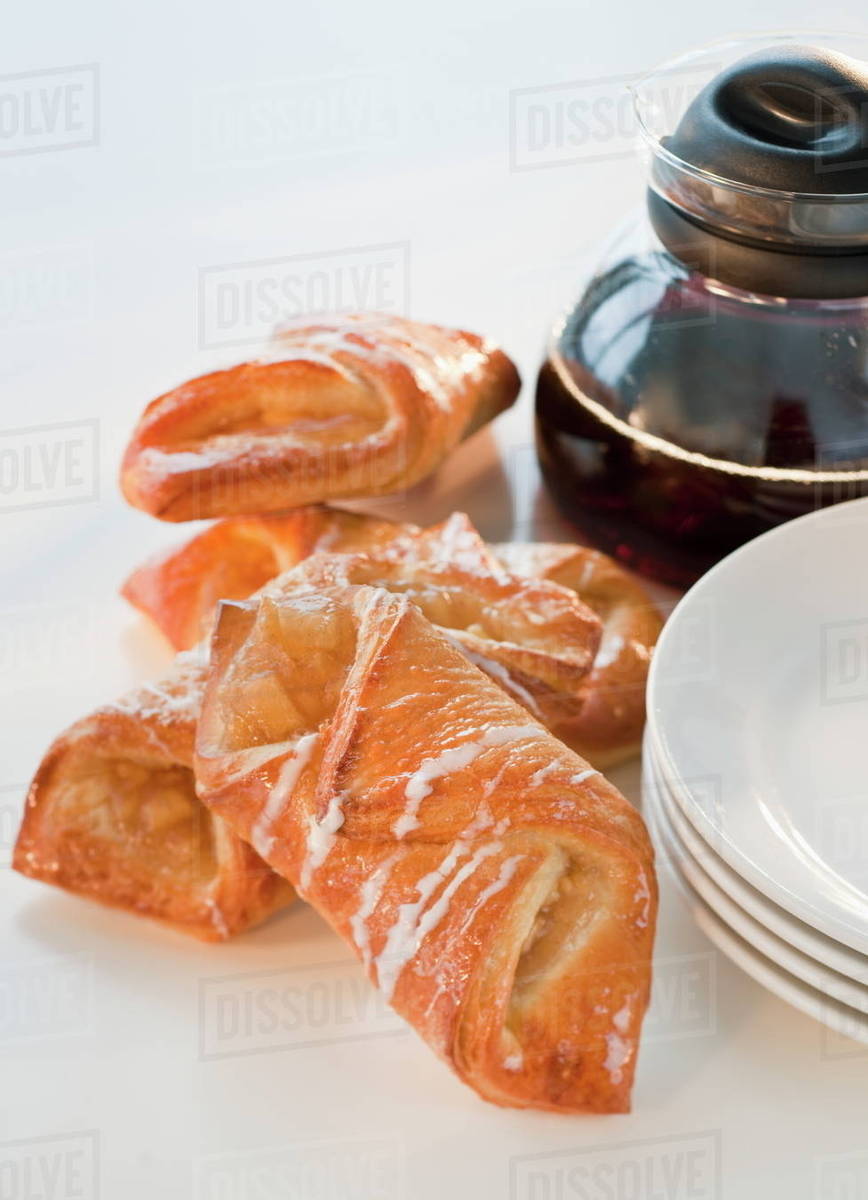Studio shot of Danish breakfast - Royalty-free Stock Photo | Dissolve