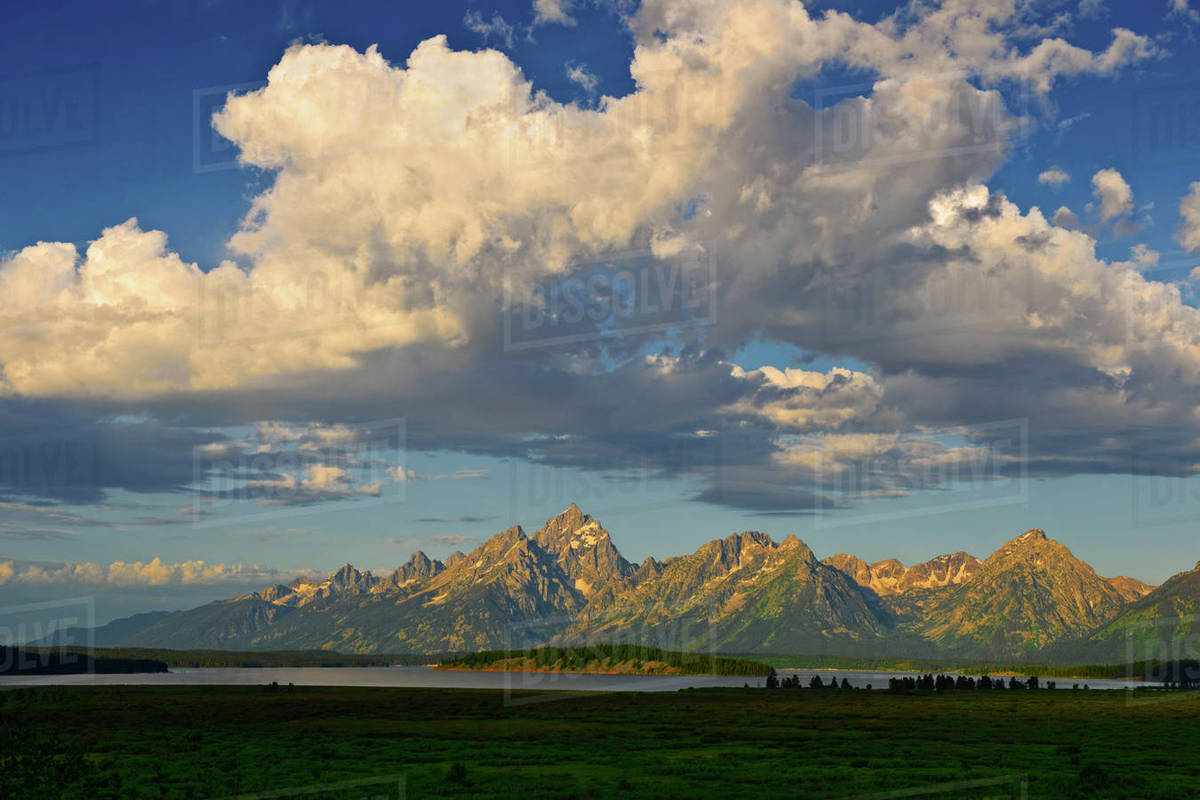 Scenic mountain view - Stock Photo - Dissolve