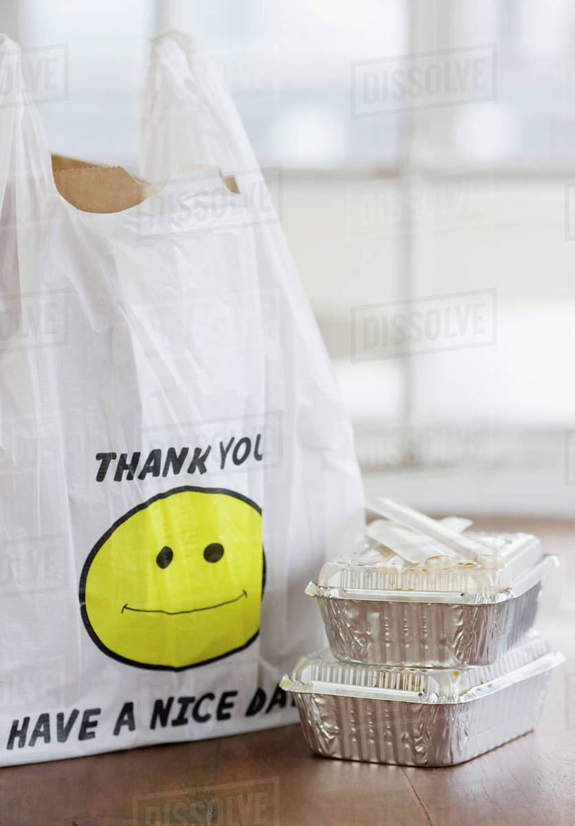 Take Out Food Stock Photo Dissolve