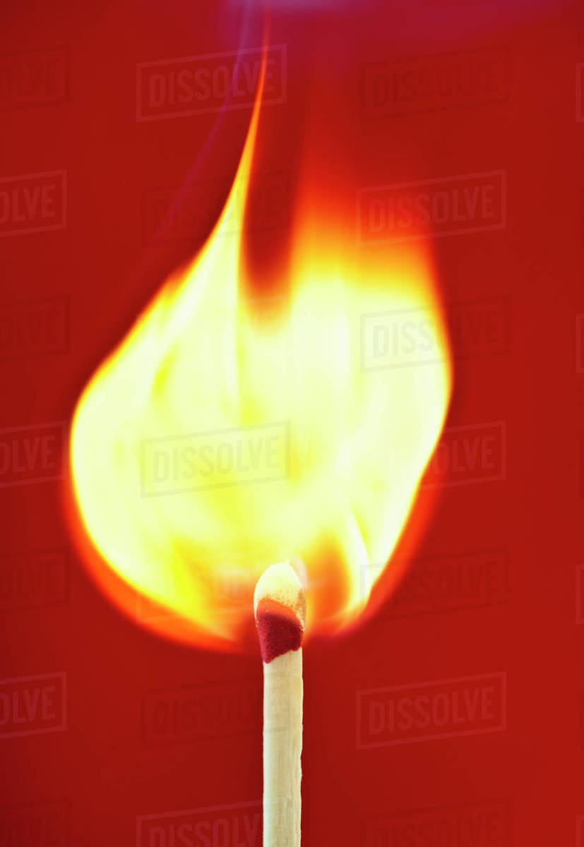 A single match - Royalty-free Stock Photo | Dissolve