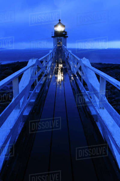 Lighthouse beacon - Royalty-free Stock Photo | Dissolve