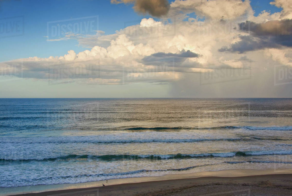 Waves at the beach - Royalty-free Stock Photo | Dissolve