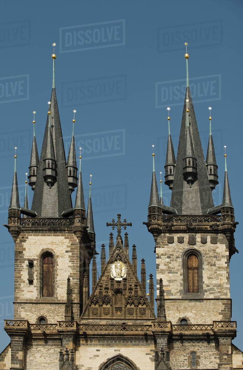 Ornate church spires - Royalty-free Stock Photo | Dissolve